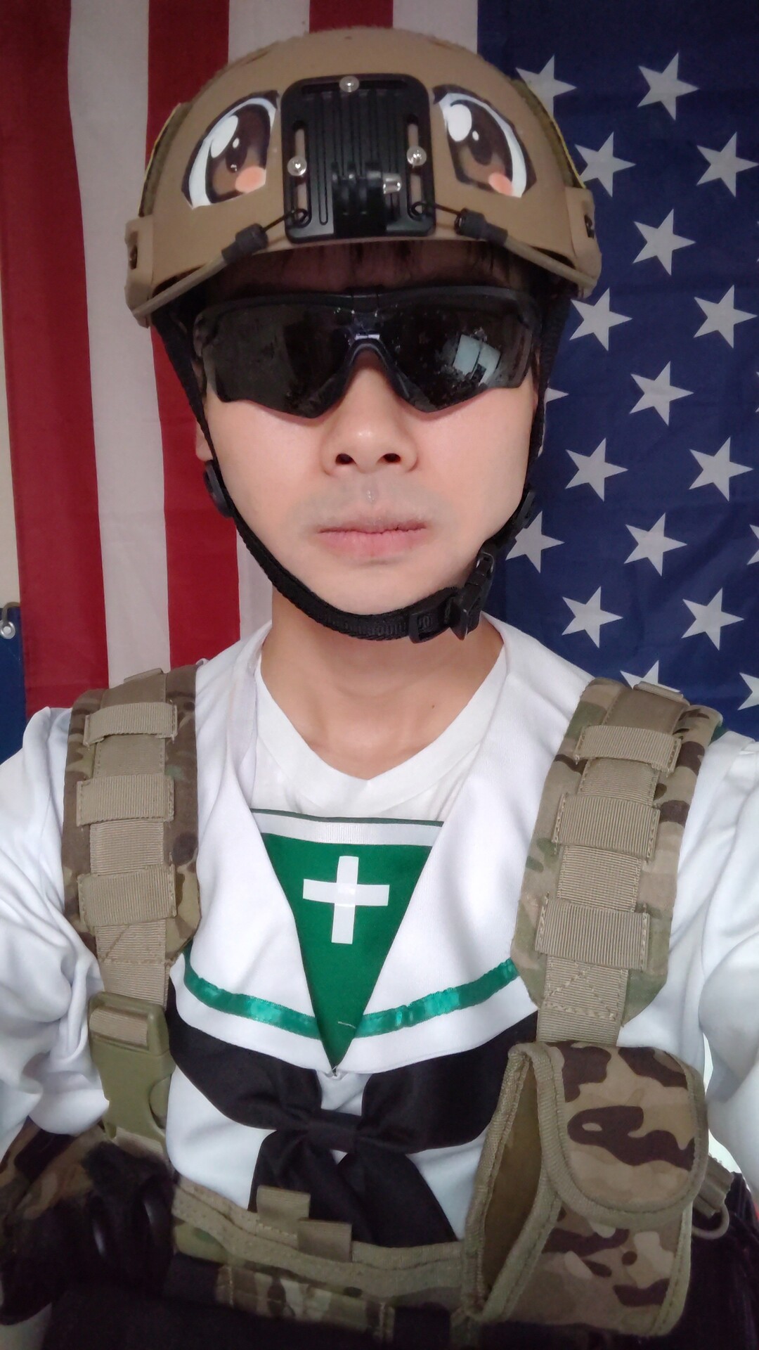 ヘルメットをデコってみた。😆 VASシ... / 大洗女子学園 歩兵道履修者さんのモーメント | YAMAP / ヤマップ