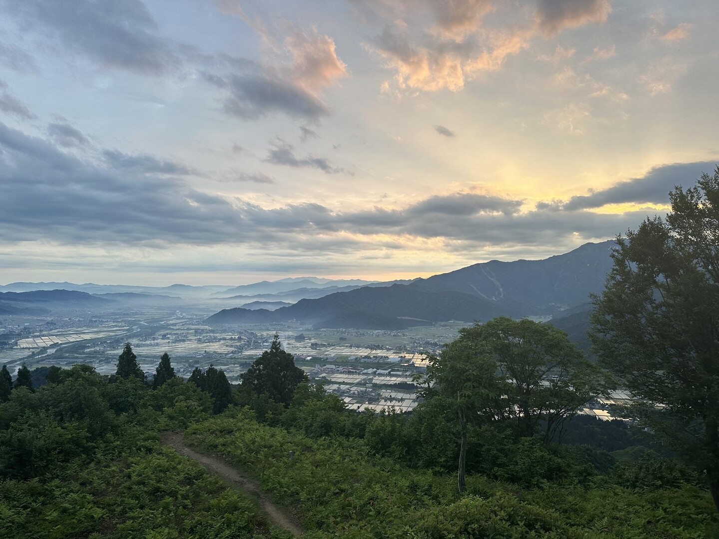 雨☔️降る前のゆるっと坂戸山 / もやし2ndさんの巻機山・割引岳・金城山の活動データ | YAMAP / ヤマップ