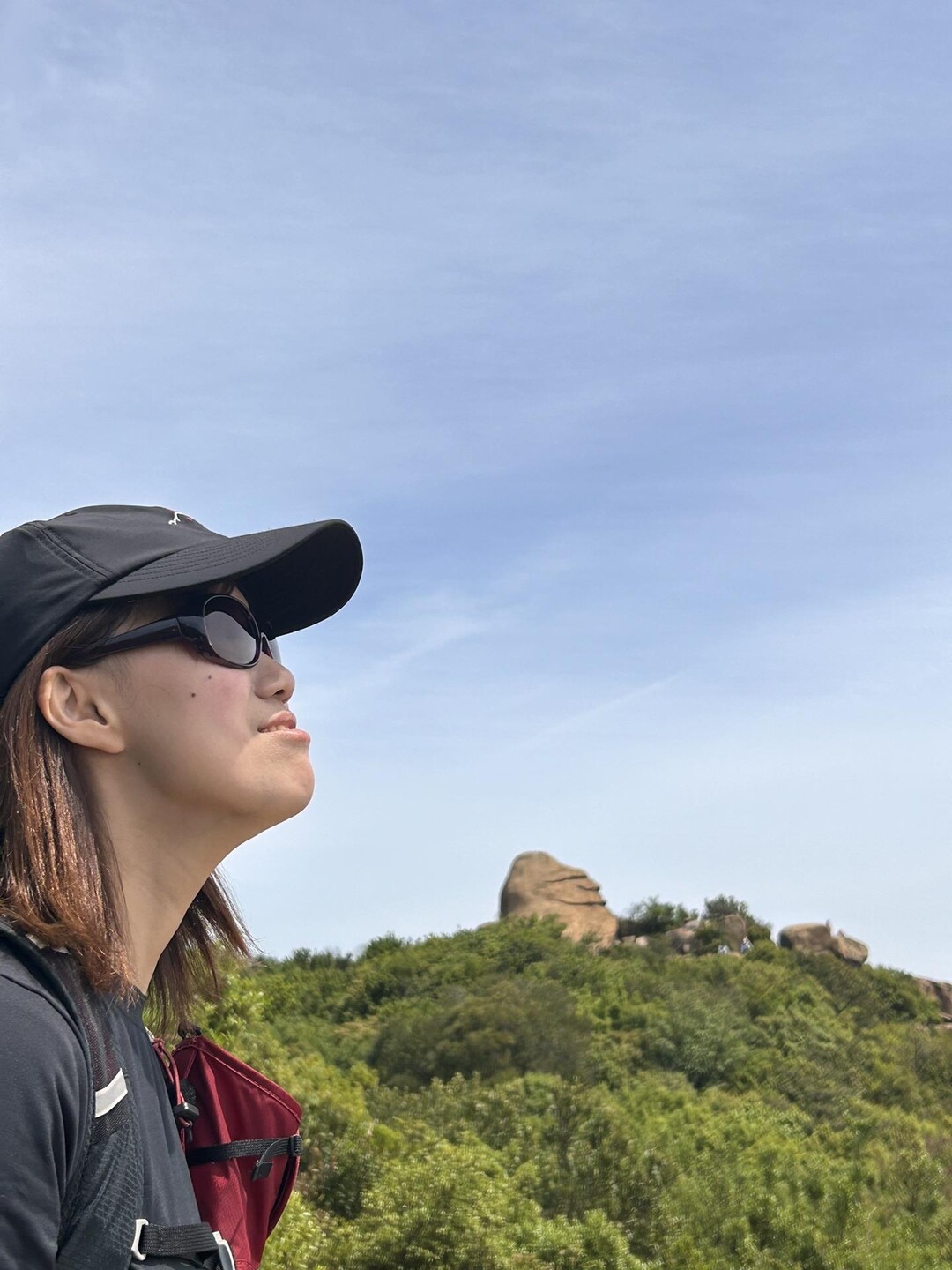 笑顔のお手本︎☺︎ Smile Rock 矢出山・新割山（王子が岳） / miryuさんの王子が岳・神登山・臥竜山の活動データ | YAMAP / ヤマップ
