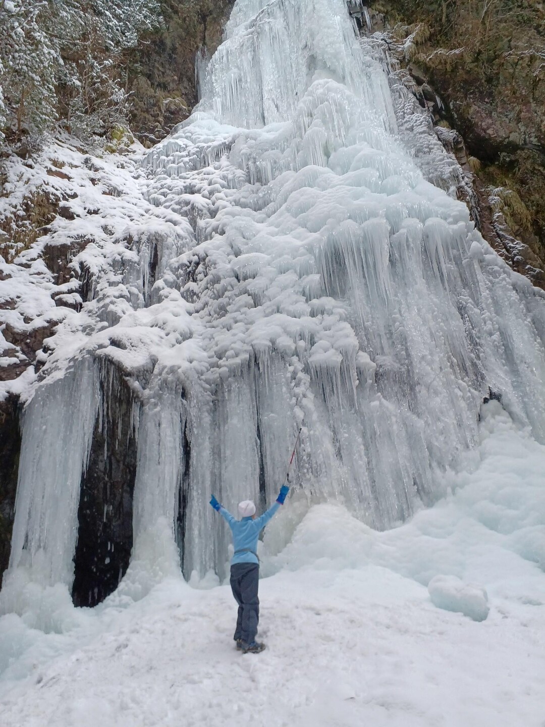御船の滝 -2025-02-09 / yokkoさんの白屋岳の活動日記 | YAMAP / ヤマップ