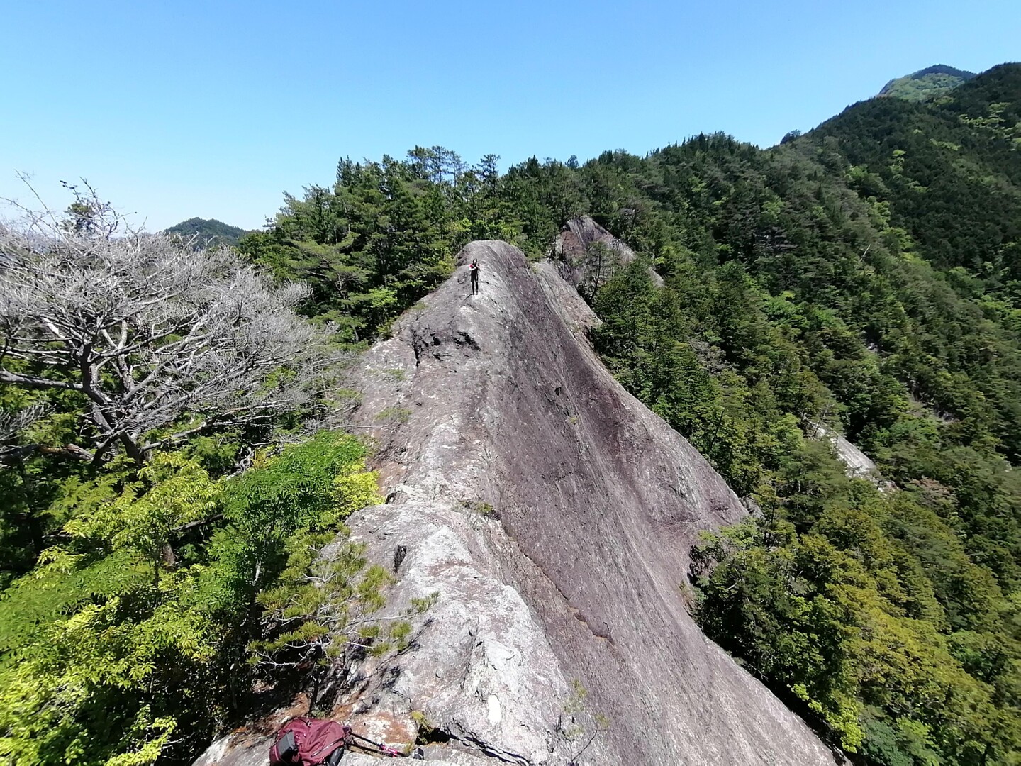 1day:明神山（三ツ瀬明神山）2day:上臈岩（撤退） 3day 帰りに苗木城跡 / ha_linaさんの明神山（三ツ瀬明神山）の活動日記 | YAMAP / ヤマップ