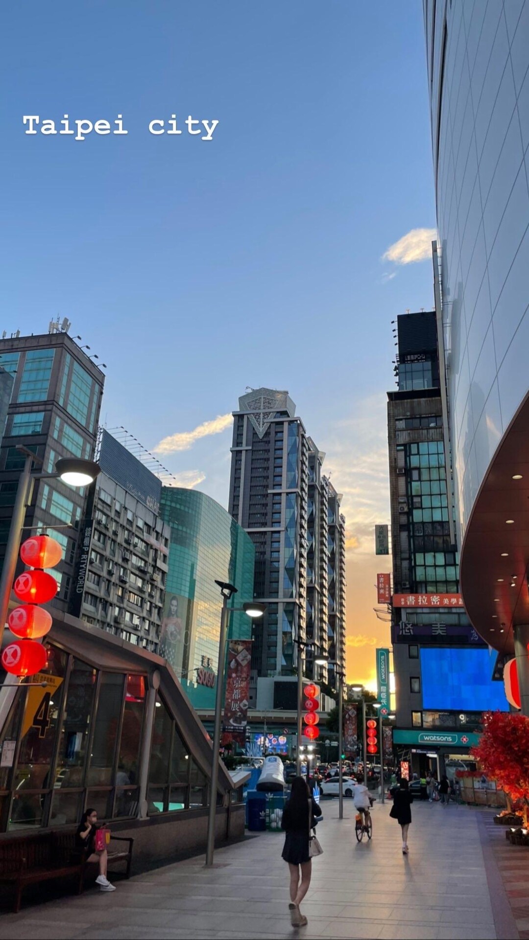 Taipei city🇹🇼のサンセッ... / ︎SaTKi ︎さんのモーメント | YAMAP / ヤマップ