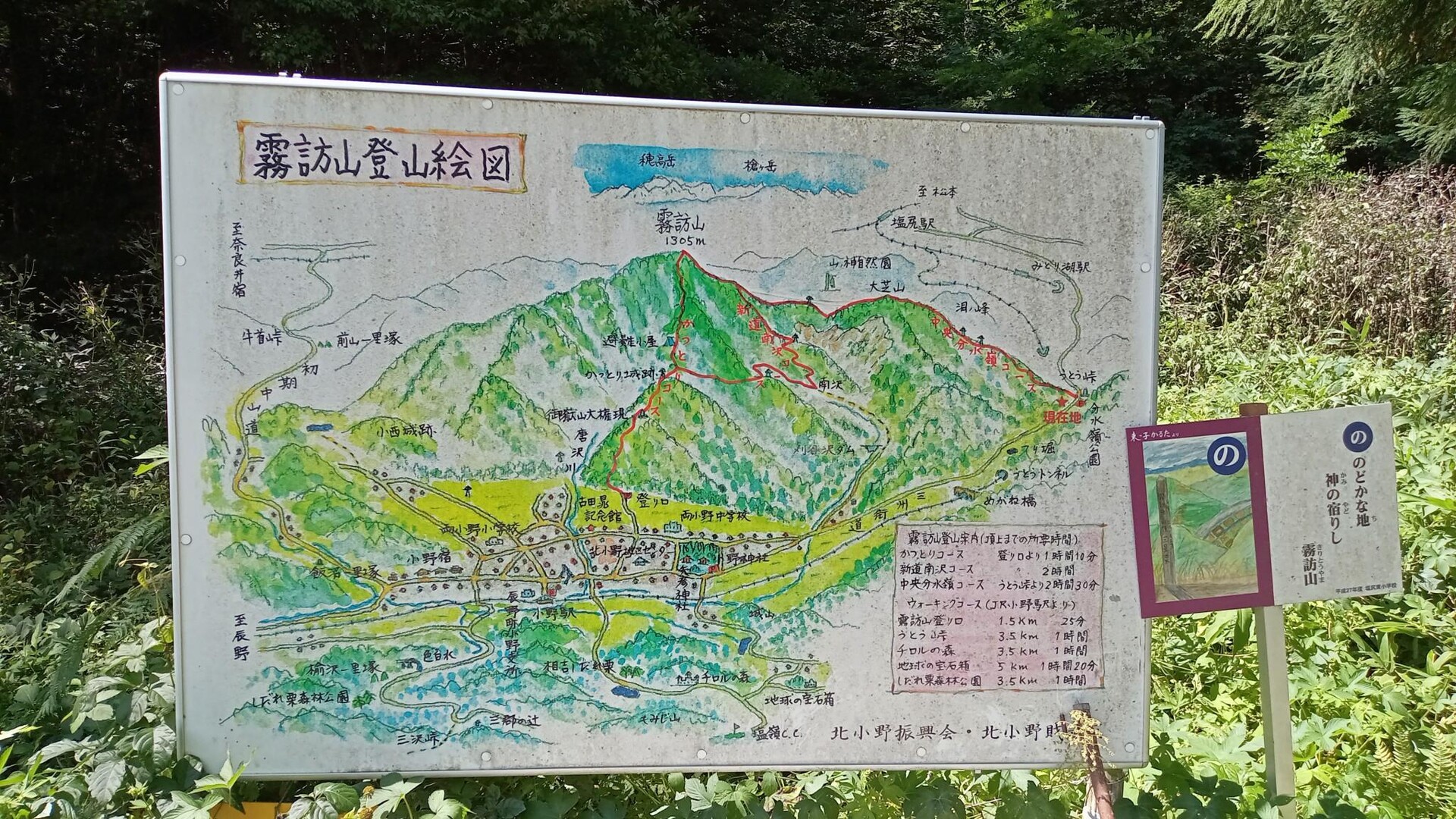 息子と霧訪山ピストン[21st] / URUさんの霧訪山・大芝山・鳴雷山の活動データ | YAMAP / ヤマップ