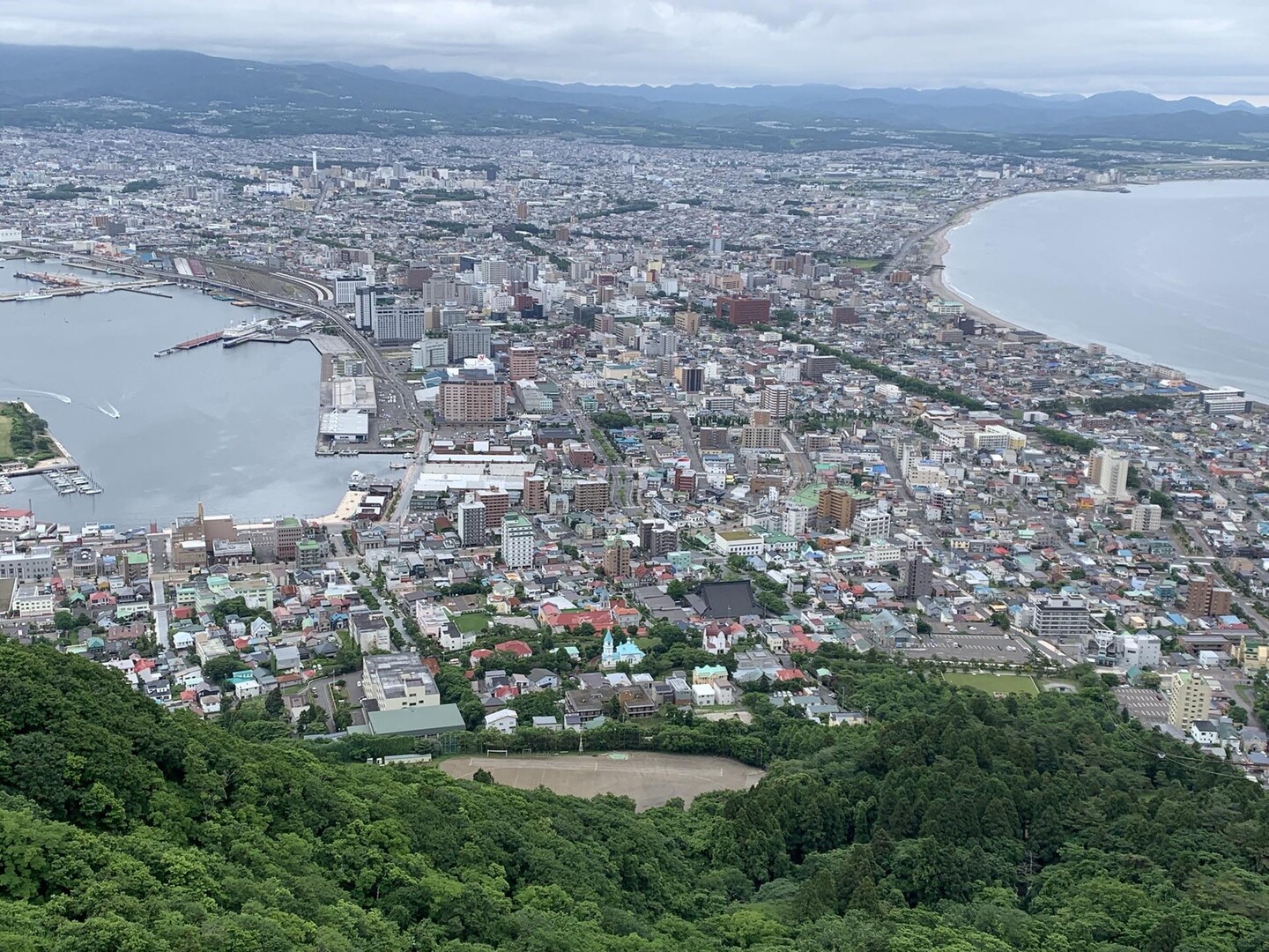 R5.7.2 薬師山・観音山・函館山（御殿山）・つつじ山・入江山・水元山・八幡山・牛の背山 / あおかつさんの函館山の活動データ | YAMAP / ヤマップ