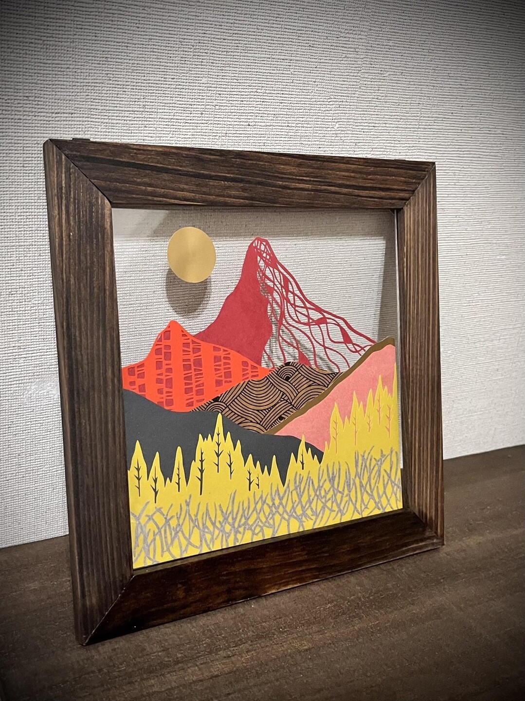 山の投稿ではありませんが… 切り絵を展覧... / opioさんのモーメント | YAMAP / ヤマップ