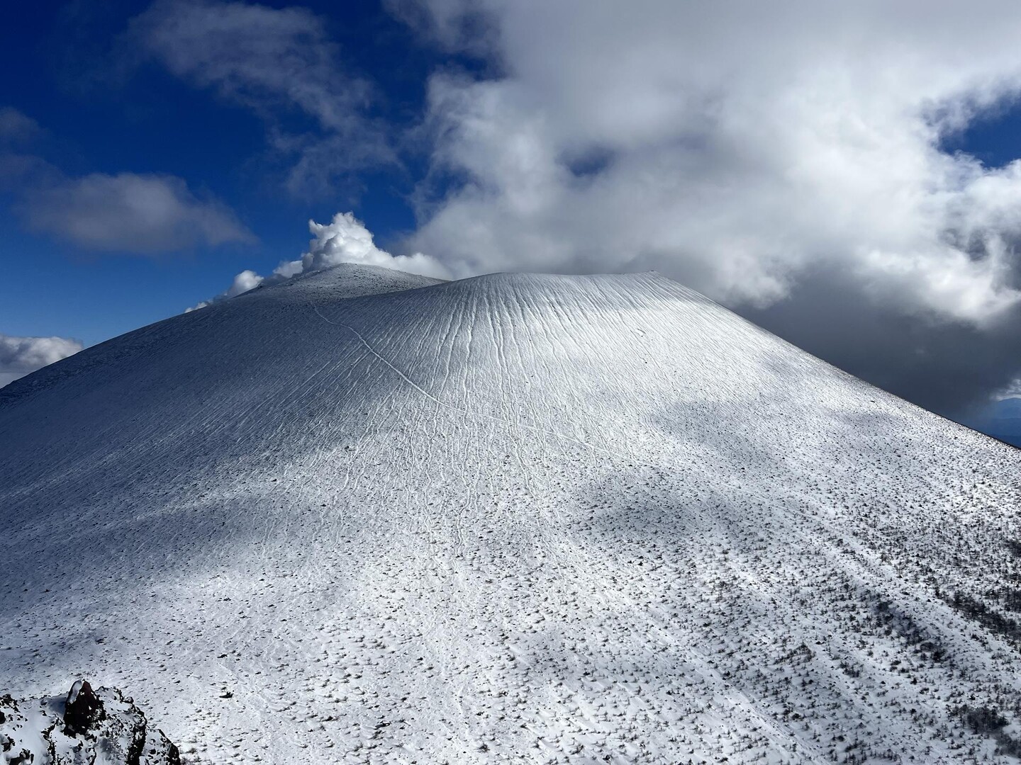 車坂山・槍ヶ鞘・トーミの頭・黒斑山・蛇骨岳・仙人岳・鋸岳 / megさんの浅間山・黒斑山・篭ノ登山の活動データ | YAMAP / ヤマップ