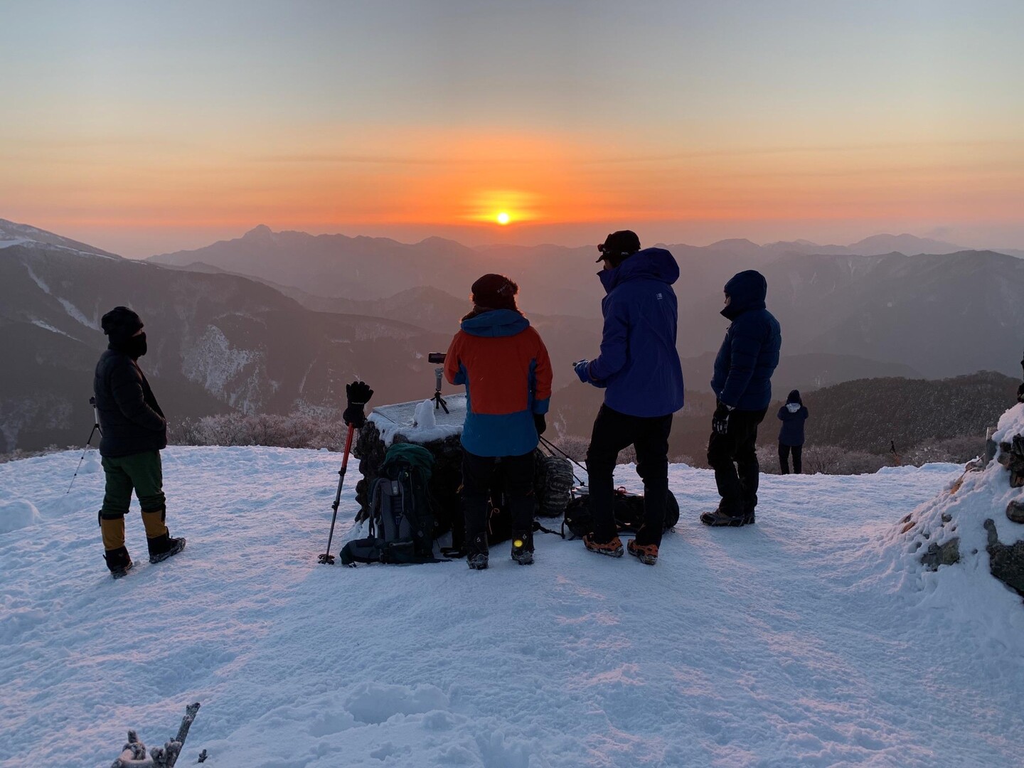 綿向山でご来光 / aero-yasさんの綿向山の活動データ | YAMAP / ヤマップ