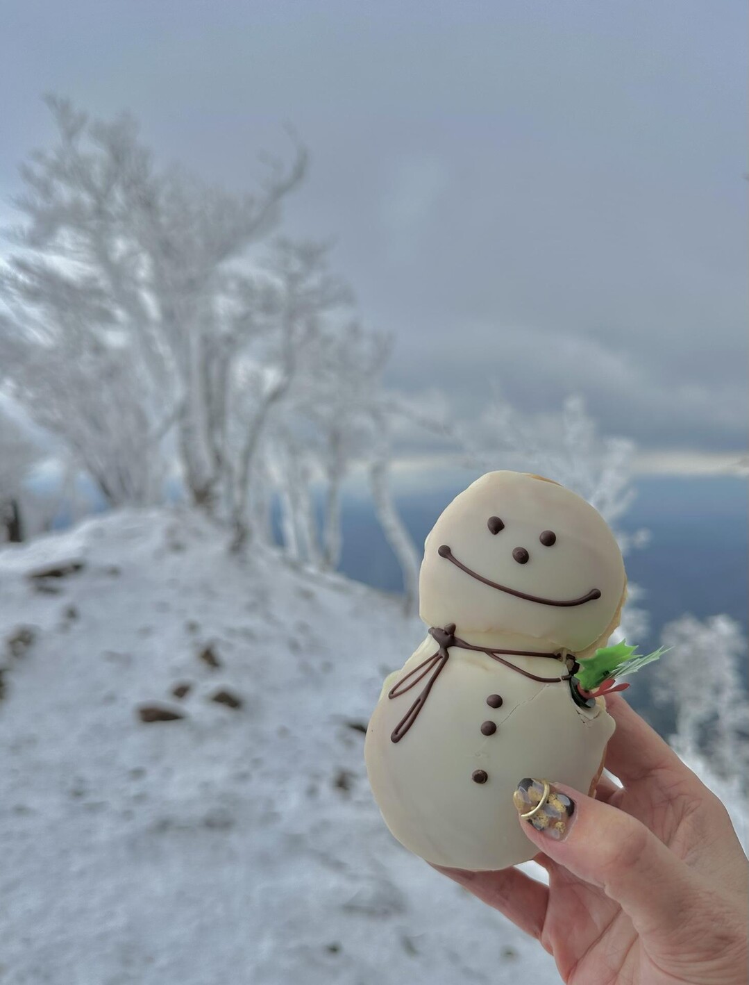 今季も楽しまなくちゃ😆霧氷の高見山 / mariさんの高見山・黒石山・天狗山の活動データ | YAMAP / ヤマップ
