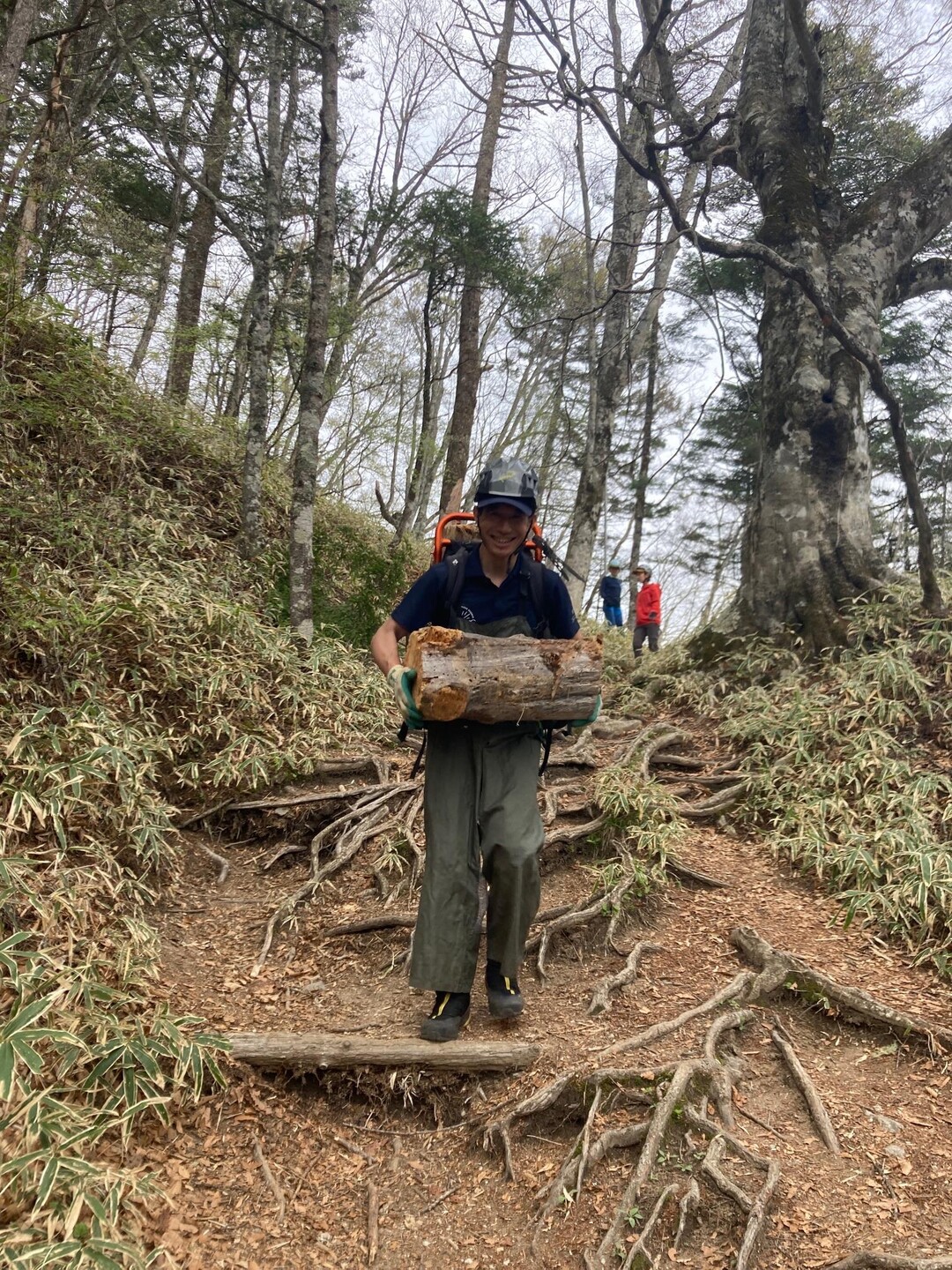 日向山大ガリー修復プロジェクト Day3 / 一般社団法人 北杜山守隊さんの甲斐駒ヶ岳・日向山の活動データ | YAMAP / ヤマップ