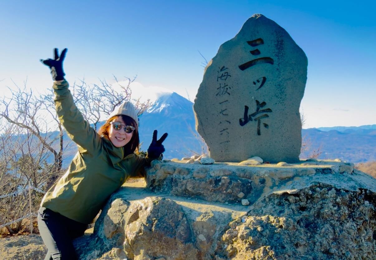 三ッ峠山（開運山）·͜·ᰔᩚ / etsuko ︎⡱さんの三ッ峠山・本社ヶ丸・鶴ヶ鳥屋山の活動データ | YAMAP / ヤマップ