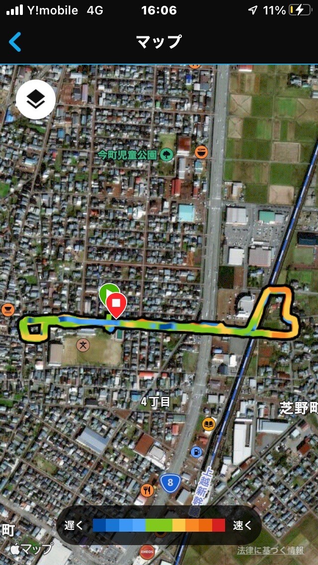 ガーミンコーチの イージーランの記録です... / アッキーニーさんのモーメント | YAMAP / ヤマップ