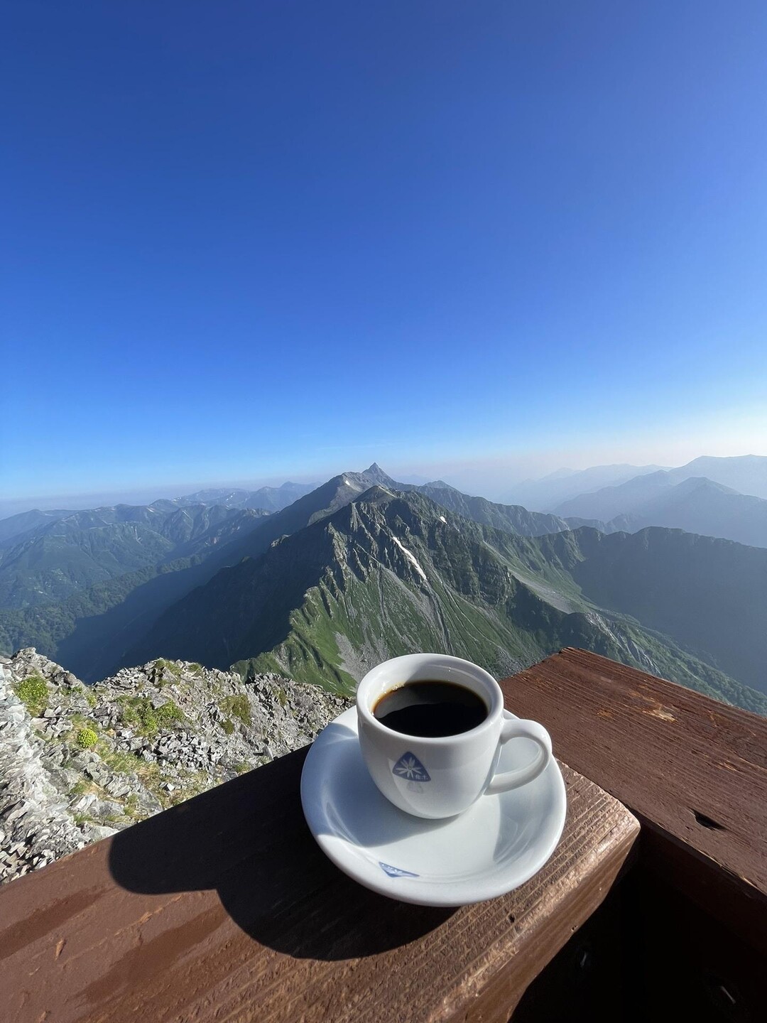 北穂高山荘にて / junjunさんのモーメント | YAMAP / ヤマップ