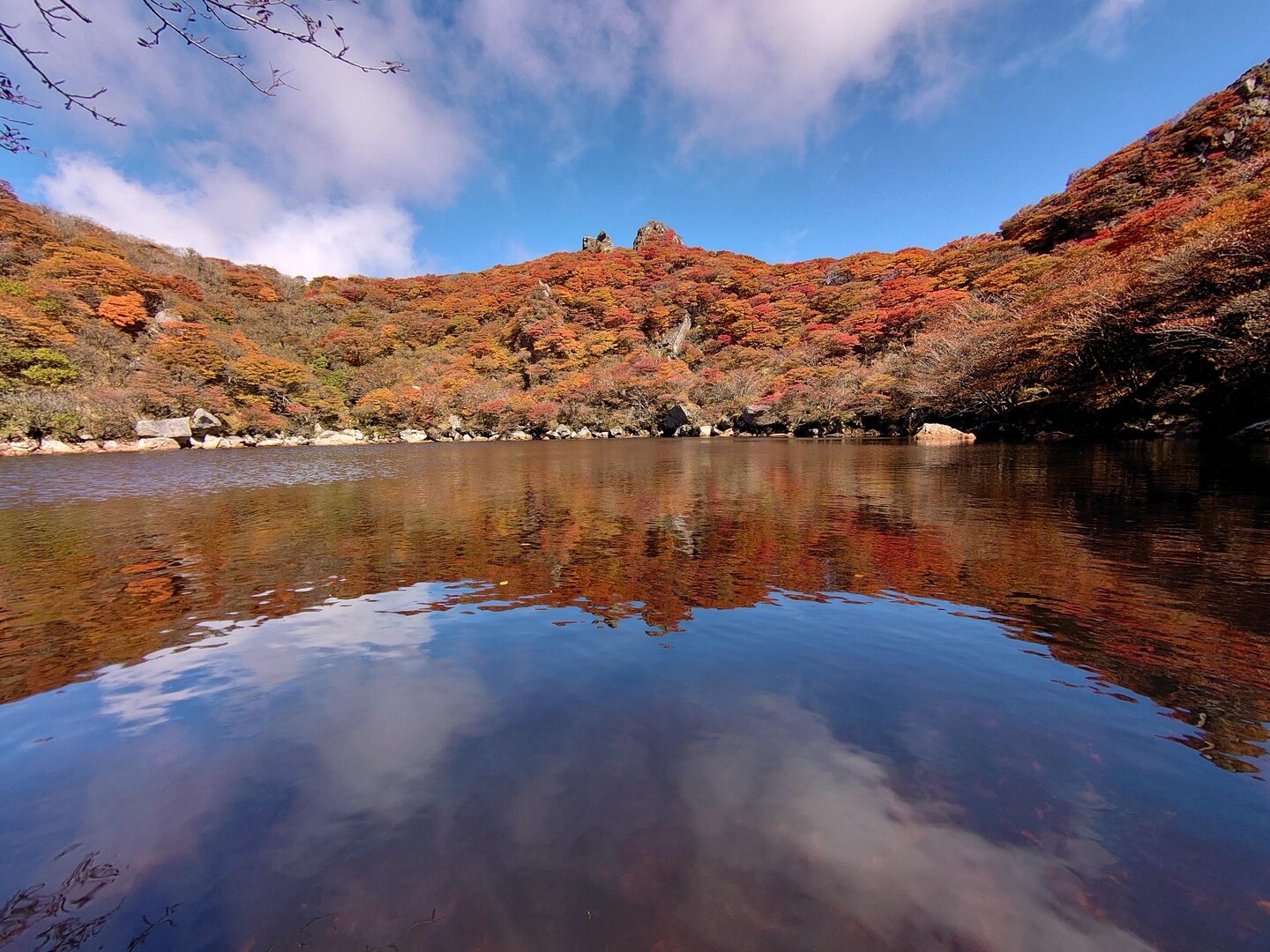 蒼と赫の虚式 紅葉🍁 / akkiさんの九重山（久住山）・大船山・星生山の活動データ | YAMAP / ヤマップ
