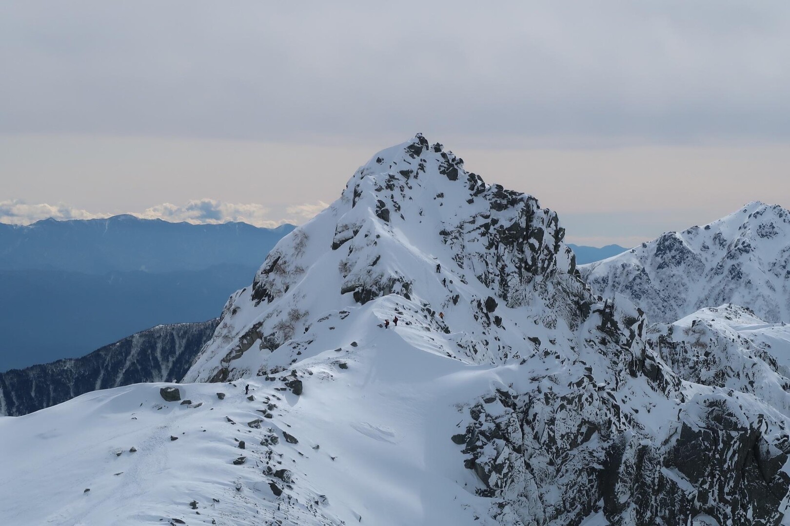 厳冬期宝剣岳 / KJR-Rさんの木曽駒ヶ岳・空木岳・越百山の活動データ | YAMAP / ヤマップ