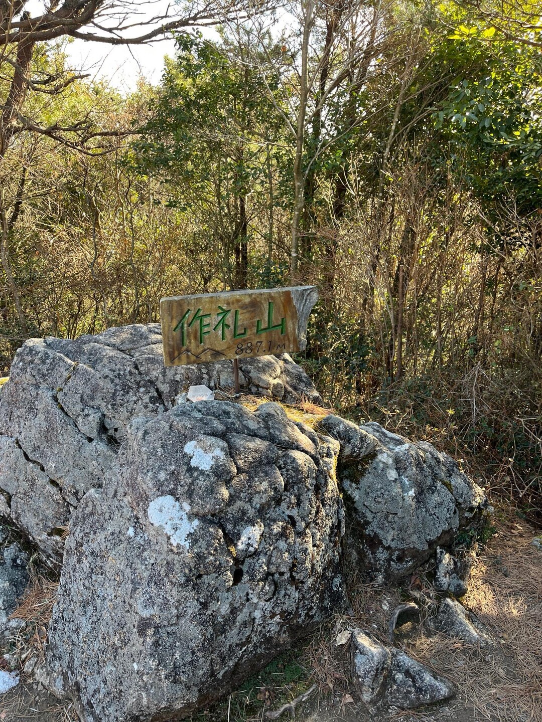 作礼山-2025-01-25 / tonyさんの作礼山の活動データ | YAMAP / ヤマップ