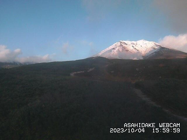 旭岳初冠雪だそうです。 ウェブカメラ... / R352さんのモーメント | YAMAP / ヤマップ
