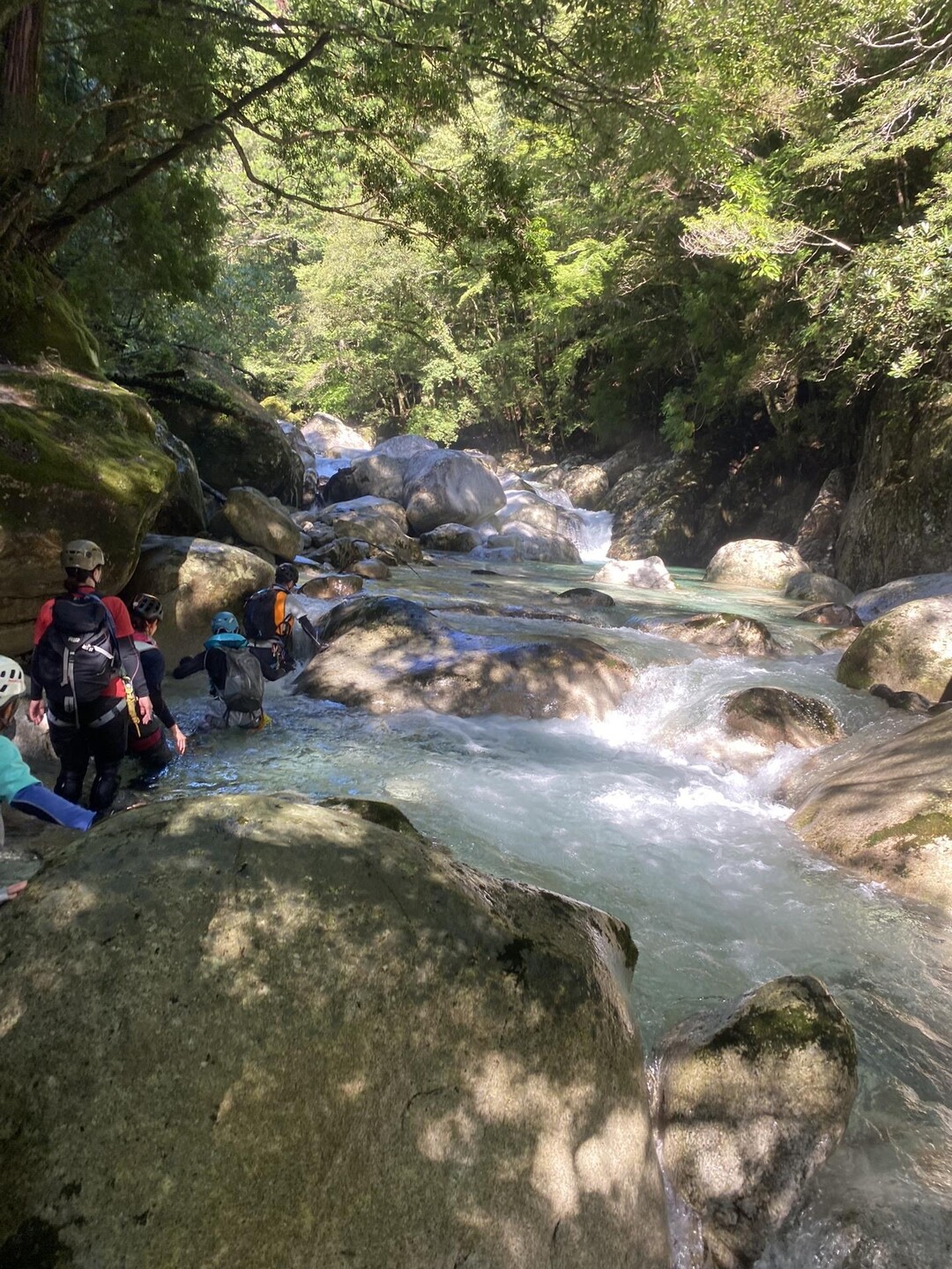 沢登り 前鬼ブルー😍2023-08-20 / Yu-krin＊さんのウォーキングの活動データ | YAMAP / ヤマップ