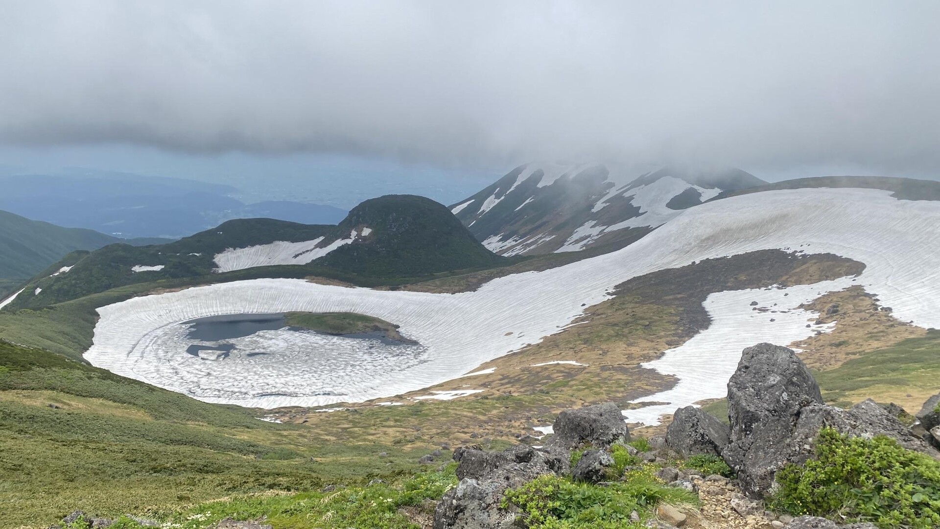 扇子森 / korn4317さんの鳥海山・七高山・笙ヶ岳の活動データ | YAMAP / ヤマップ