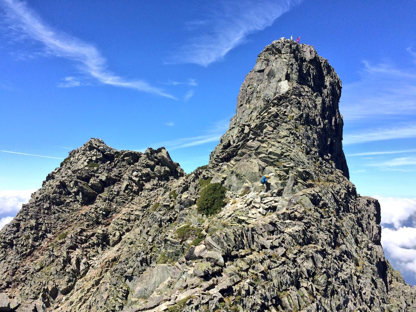 さて、困りました。難易度高めの岩場（穂高... / Genkidさんのモーメント | YAMAP / ヤマップ