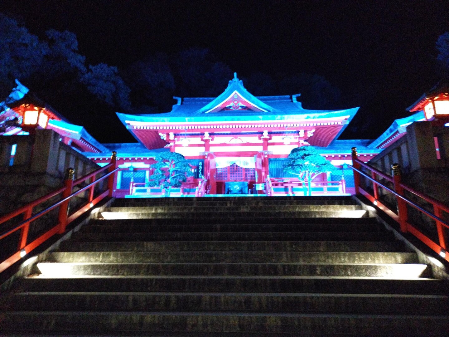 足利織姫神社のライトアップ 2022年11月27日 / fukachanさんの観光の活動データ | YAMAP / ヤマップ