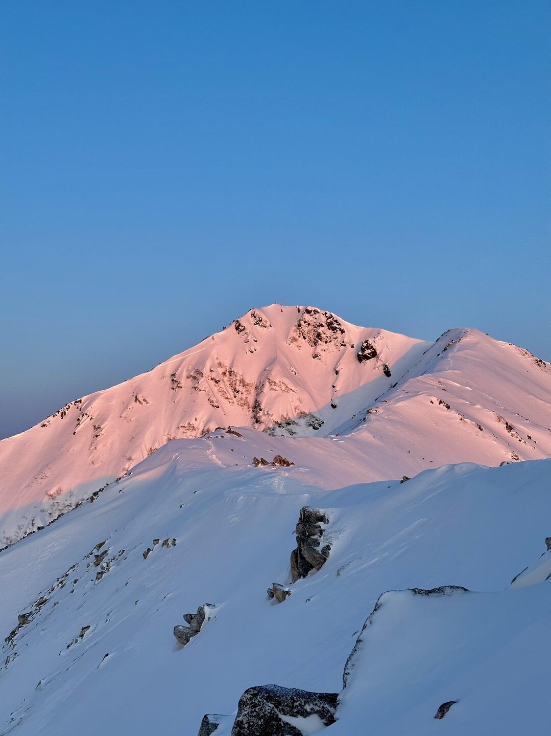 【厳冬期 北ア】前常念岳・常念岳（VR 東尾根） / ヤマスケさんの常念岳・大天井岳・燕岳の活動データ | YAMAP / ヤマップ