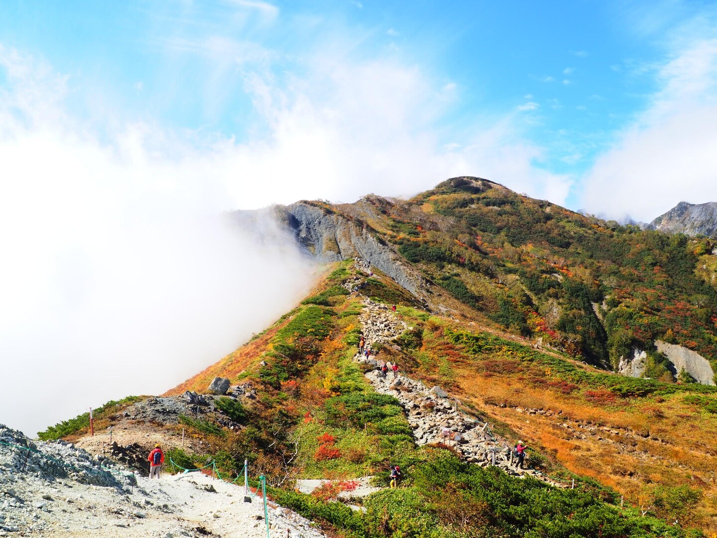 錦秋の唐松岳 / 天ぷらケンジJyJyさんの鹿島槍ヶ岳・五竜岳（五龍岳）・唐松岳の活動日記 | YAMAP / ヤマップ