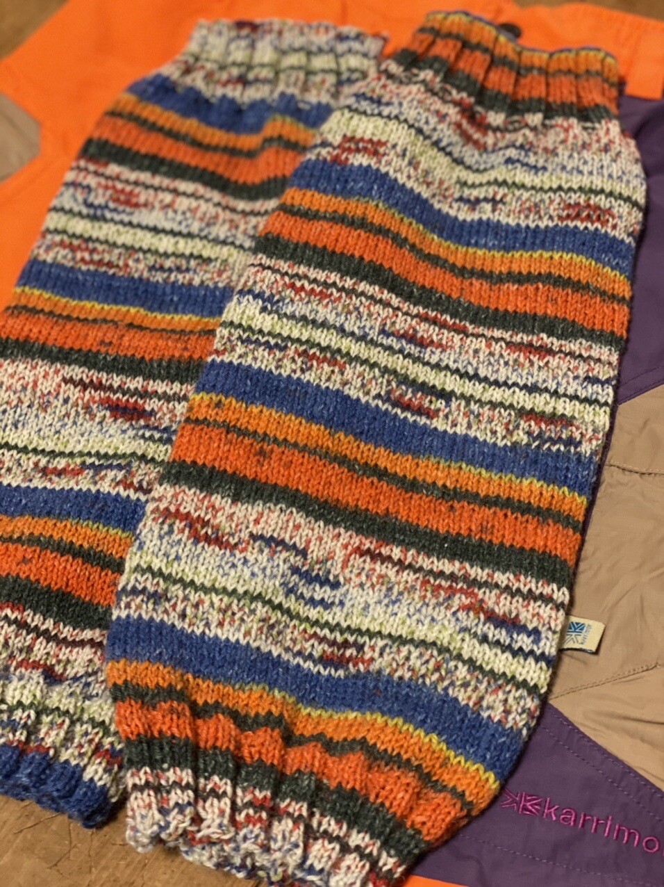 opal でレッグウォーマー編んだよ。 ... / Rie*さんのモーメント | YAMAP / ヤマップ