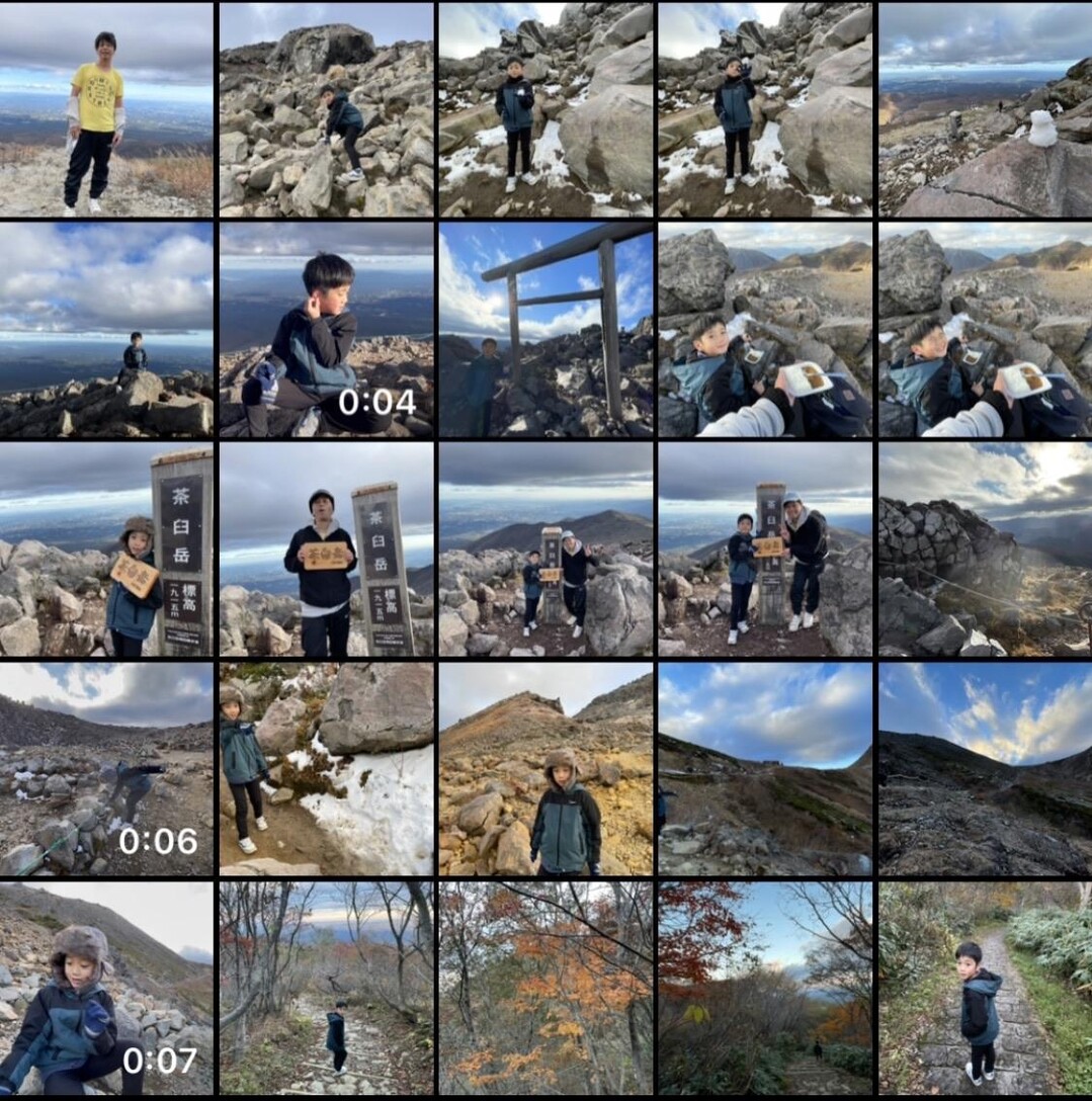 初冠雪の茶臼岳(那須岳) / hik.さんの茶臼岳（那須岳）・三本槍岳・赤面山の活動データ | YAMAP / ヤマップ