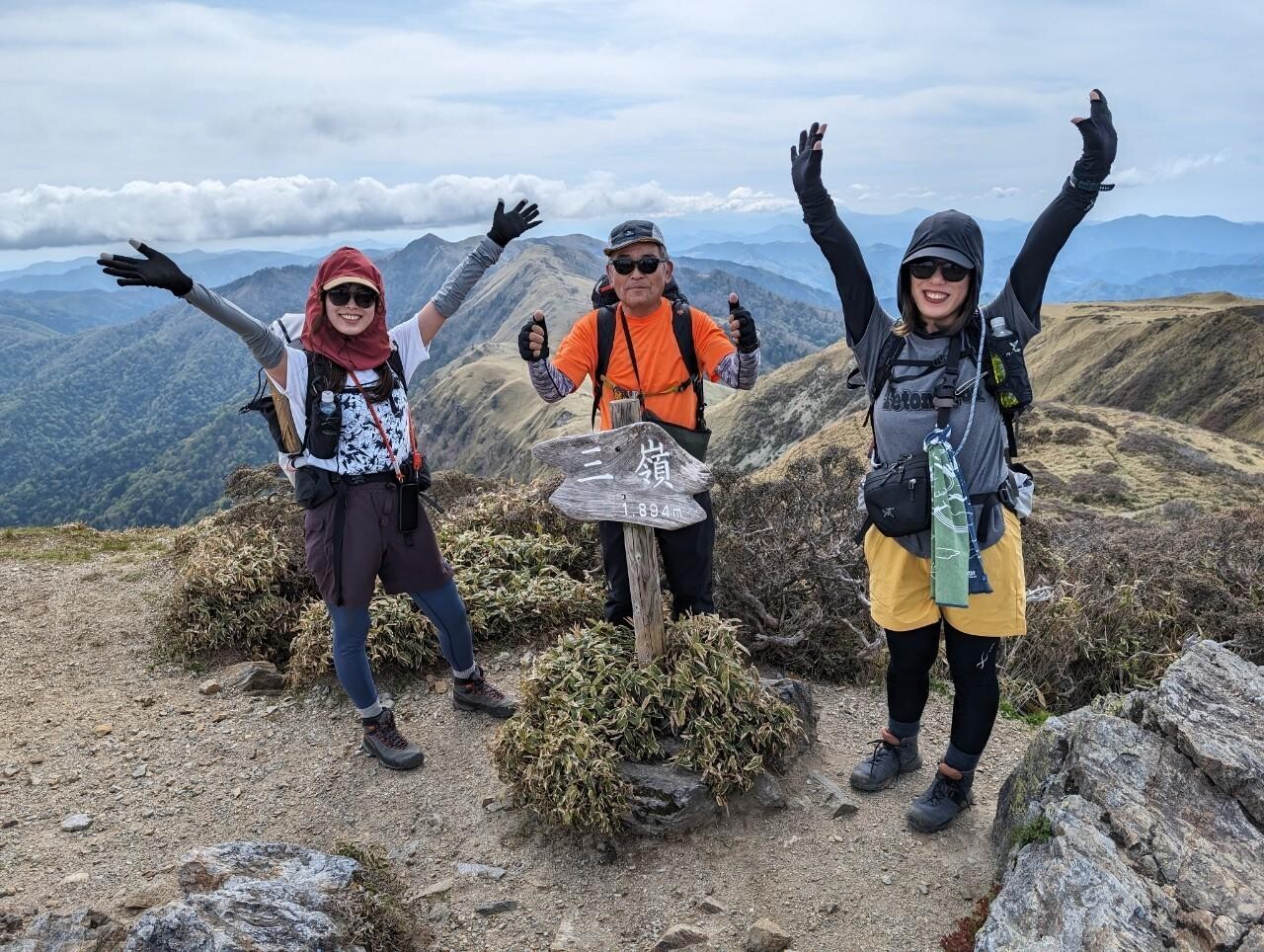 剣山～三嶺-1day縦走😎⛰️(次郎笈・丸石・高ノ瀬・平和丸・カヤハゲ(東熊山)) / nanako☺︎さんの剣山の活動日記 | YAMAP / ヤマップ