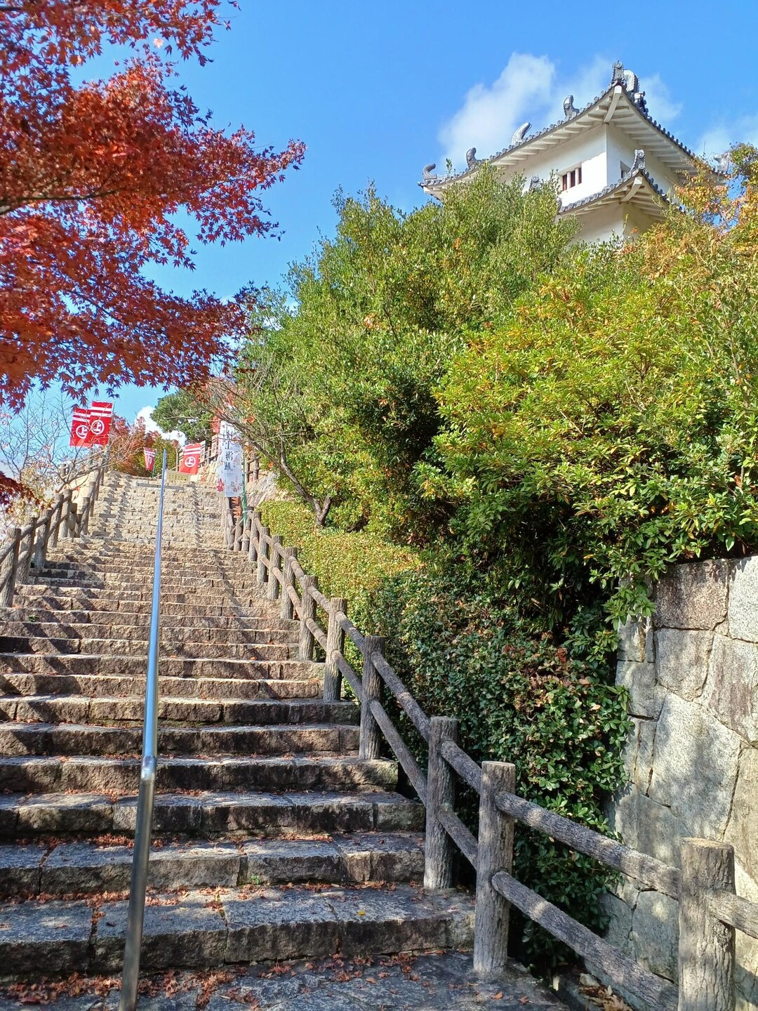 因島水軍城now。 / とんぼ草さんのモーメント | YAMAP / ヤマップ