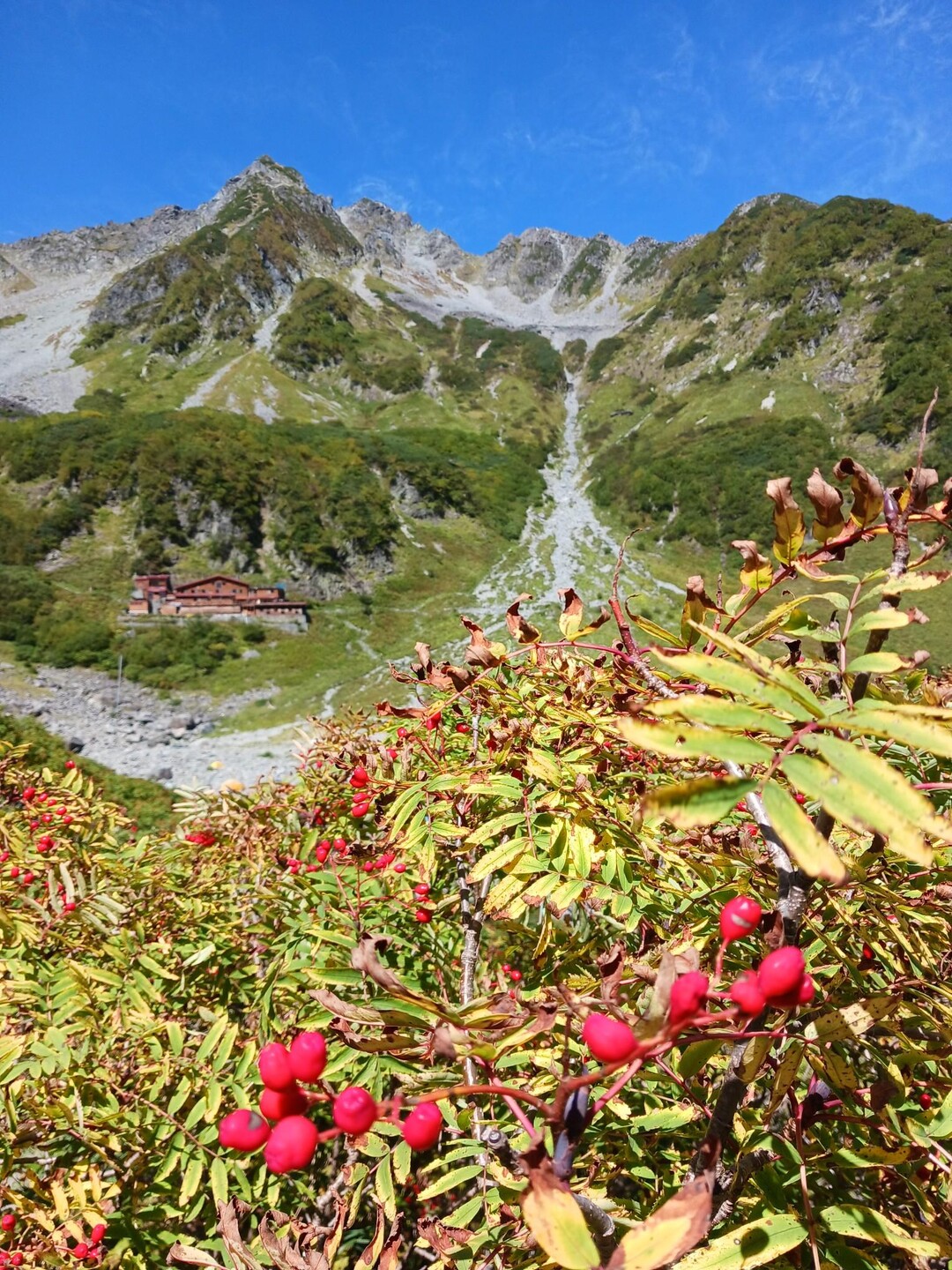 1日目、2日目涸沢カール 2024-09-25、26 / きよぴーさんの槍ヶ岳・穂高岳・上高地の活動データ | YAMAP / ヤマップ