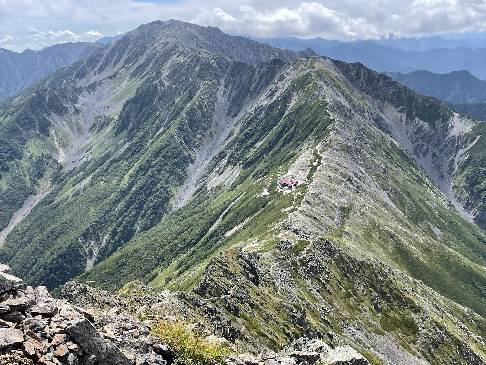 暴風の中 白峰三山縦走 / より4218さんの北岳・間ノ岳・農鳥岳の活動データ | YAMAP / ヤマップ