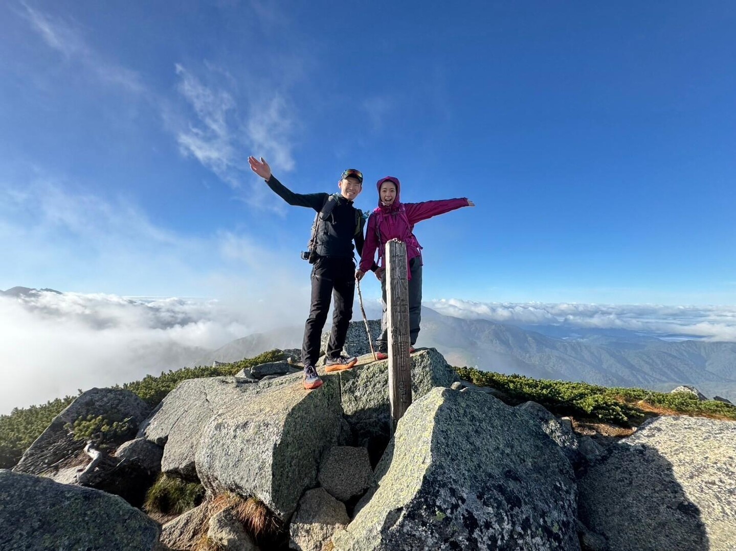 【双六岳】嫁🧚幸せな小屋泊デビュー / Kohiさんの槍ヶ岳・穂高岳・上高地の活動データ | YAMAP / ヤマップ