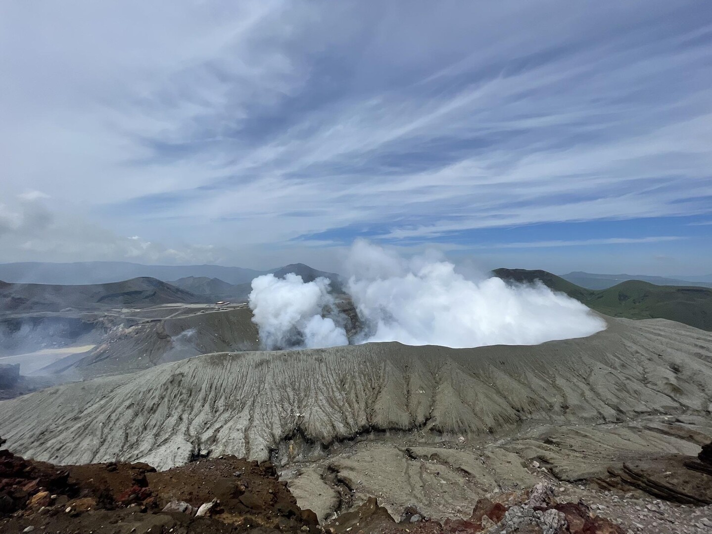 楢尾岳・中岳・高岳 / cottonさんの阿蘇山・高岳・根子岳の活動データ | YAMAP / ヤマップ