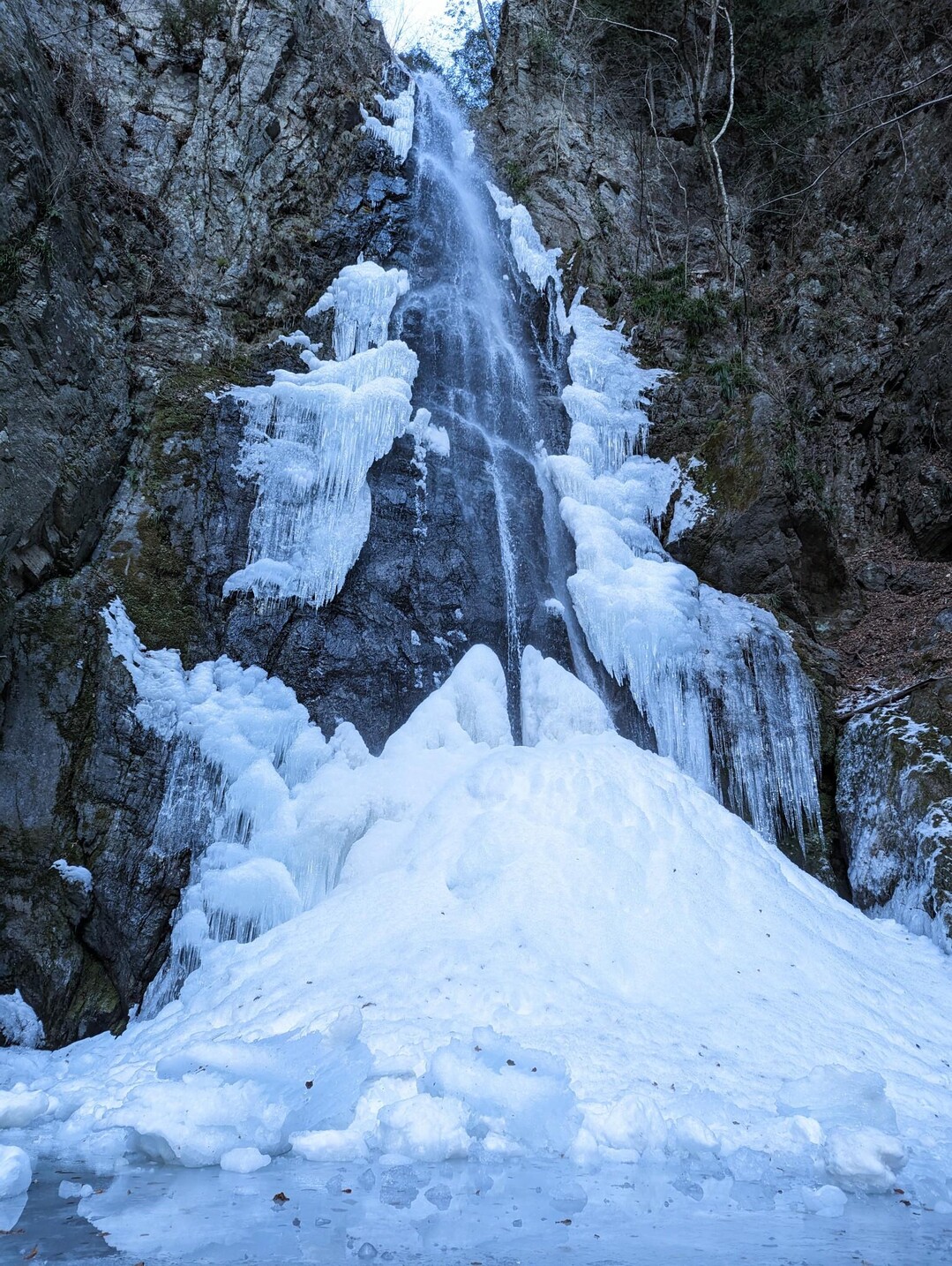 川苔氷瀑！ / Okamonさんの川苔山（川乗山）の活動データ | YAMAP / ヤマップ