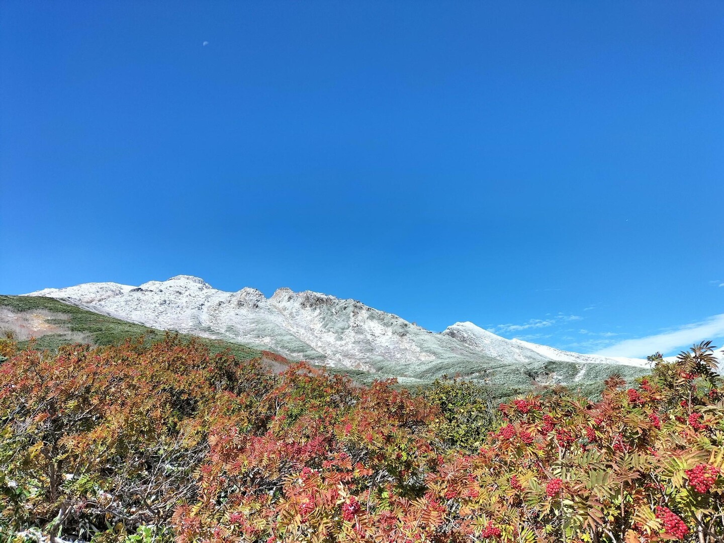 秋をすっ飛ばし雪景色の御嶽山 / chi-kさんの御嶽山・継子岳・摩利支天山の活動データ | YAMAP / ヤマップ