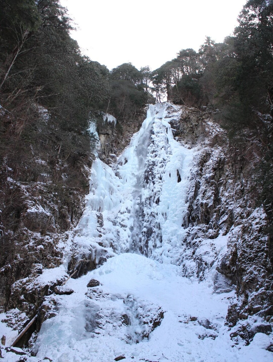 氷瀑の夫婦滝へ ️ / heichanさんの小秀山の活動データ | YAMAP / ヤマップ