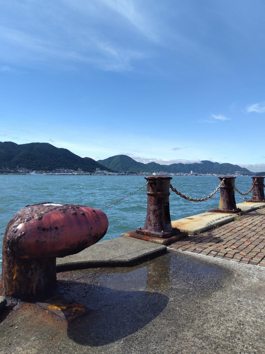 雨上がりの関門海峡。 澄み渡る空と企救(... / Shinさんのモーメント | YAMAP / ヤマップ