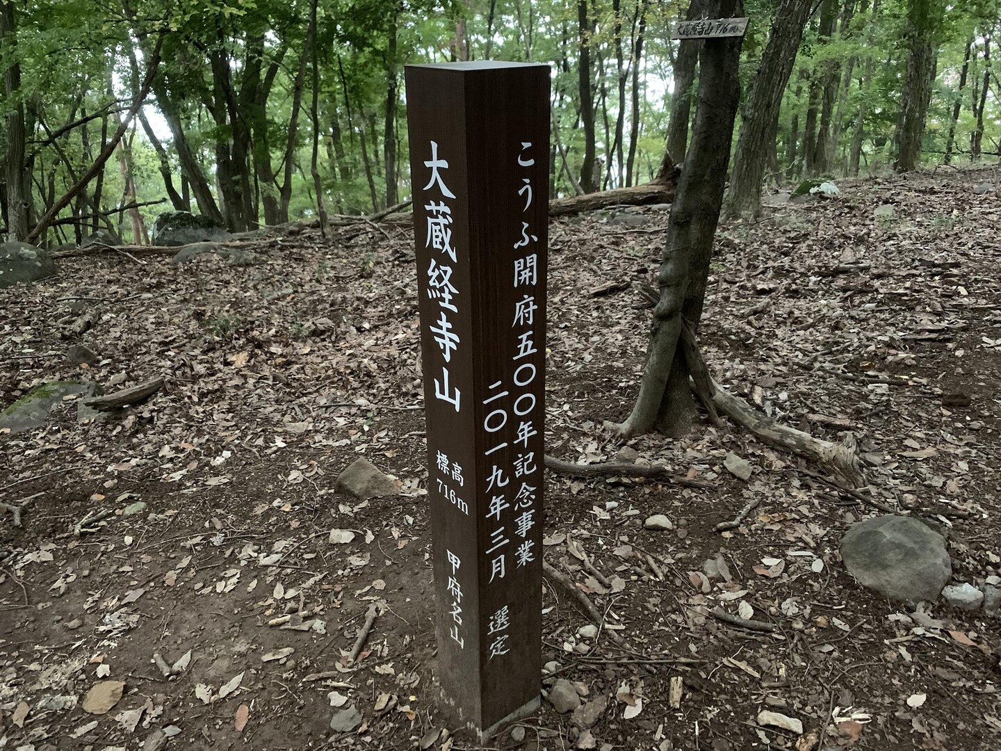 大蔵経寺山 / tataさんの要害山・兜山・大蔵経寺山の活動データ | YAMAP / ヤマップ