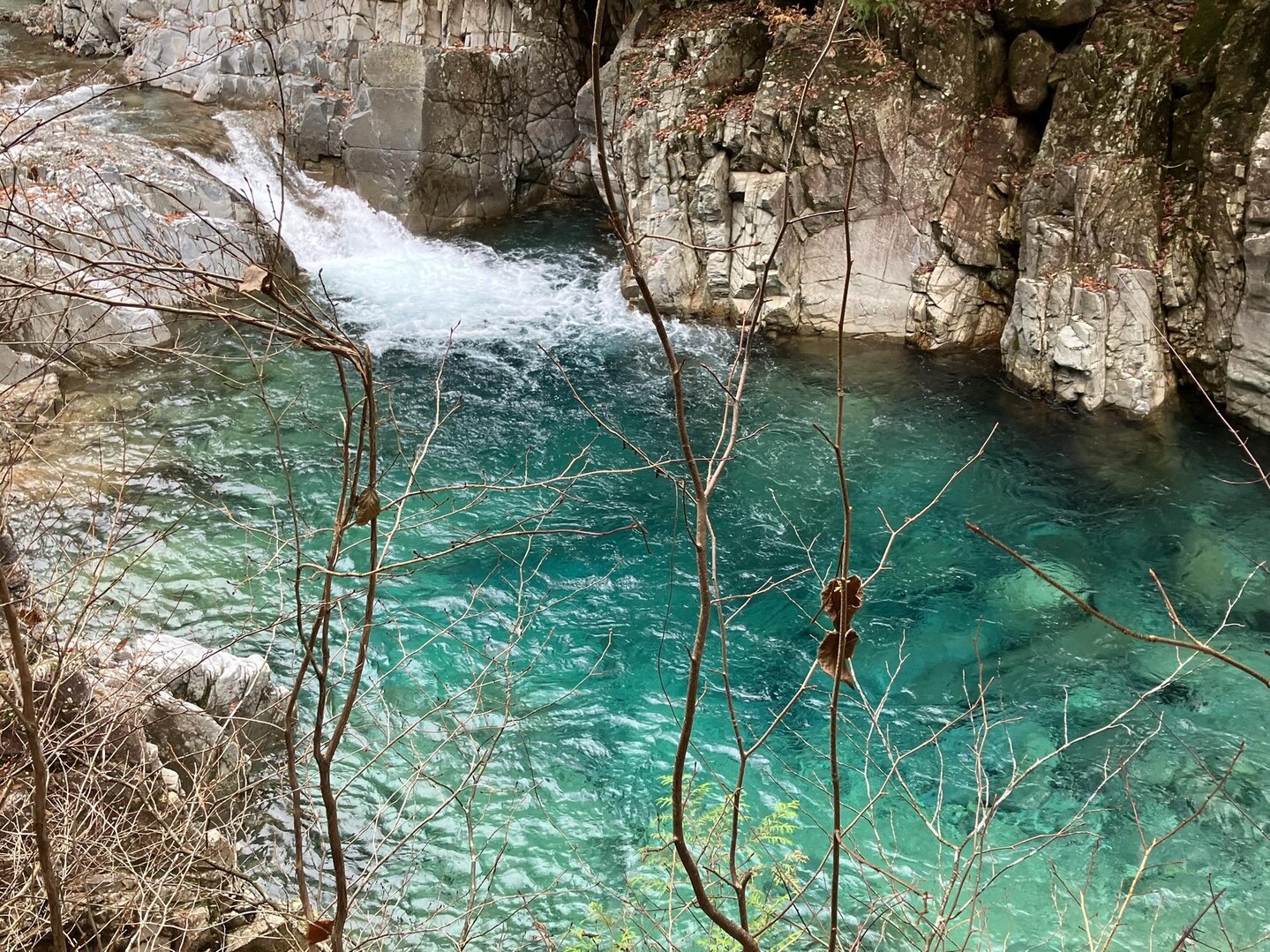 初冬の阿寺渓谷 / motoh698さんの奥三界岳・夕森山の活動データ | YAMAP / ヤマップ