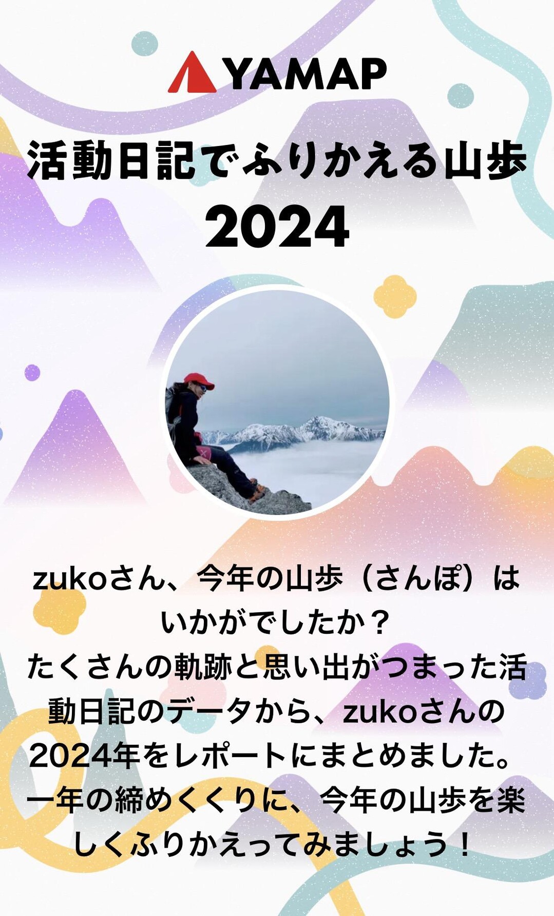 すごい笑 ️AI凄いですね👏 自分でび... / zukoさんのモーメント | YAMAP / ヤマップ