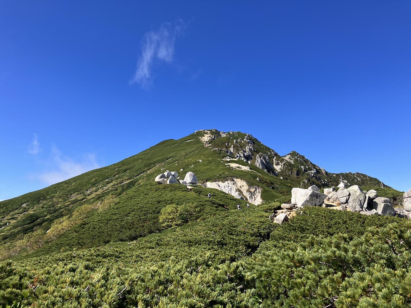 空木岳周回 28 / 100 / yuki ＊ mizuさんの木曽駒ヶ岳・空木岳・越百山の活動データ | YAMAP / ヤマップ