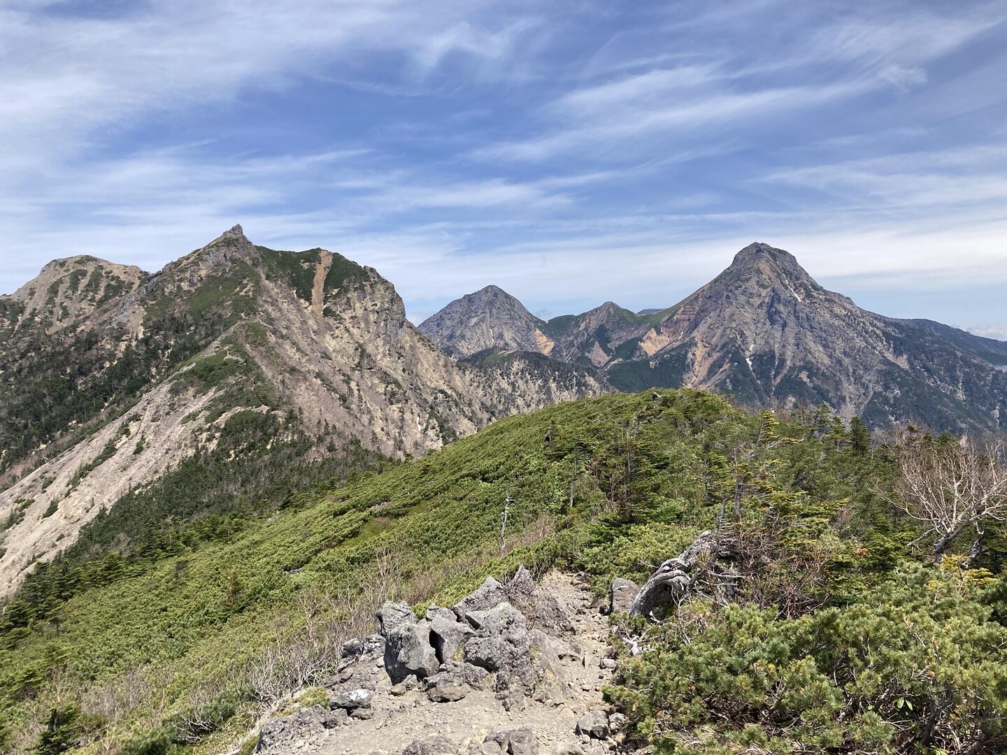 天女山〜三ツ頭〜権現岳〜西岳（清里駅→富士見駅） / GUMIさんの八ヶ岳（赤岳・硫黄岳・天狗岳）の活動データ | YAMAP / ヤマップ