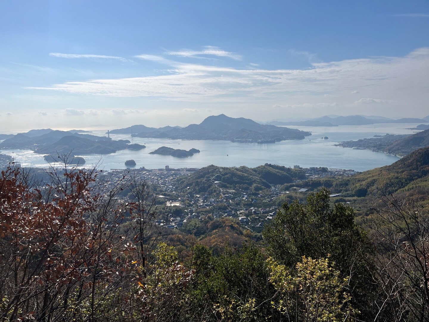 しまなみ街道、因島🏝️島内ぐるっとピークハント8山⛰️ / mskふぅさんの青影山（城山）・奥山（観音山）の活動データ | YAMAP / ヤマップ