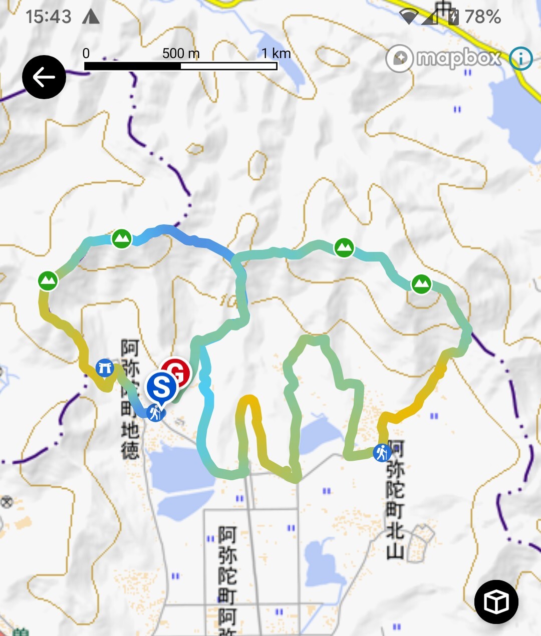 残暑登山 ワンコミクラ / kamesanpoさんの高御位山・播磨アルプスの活動データ | YAMAP / ヤマップ