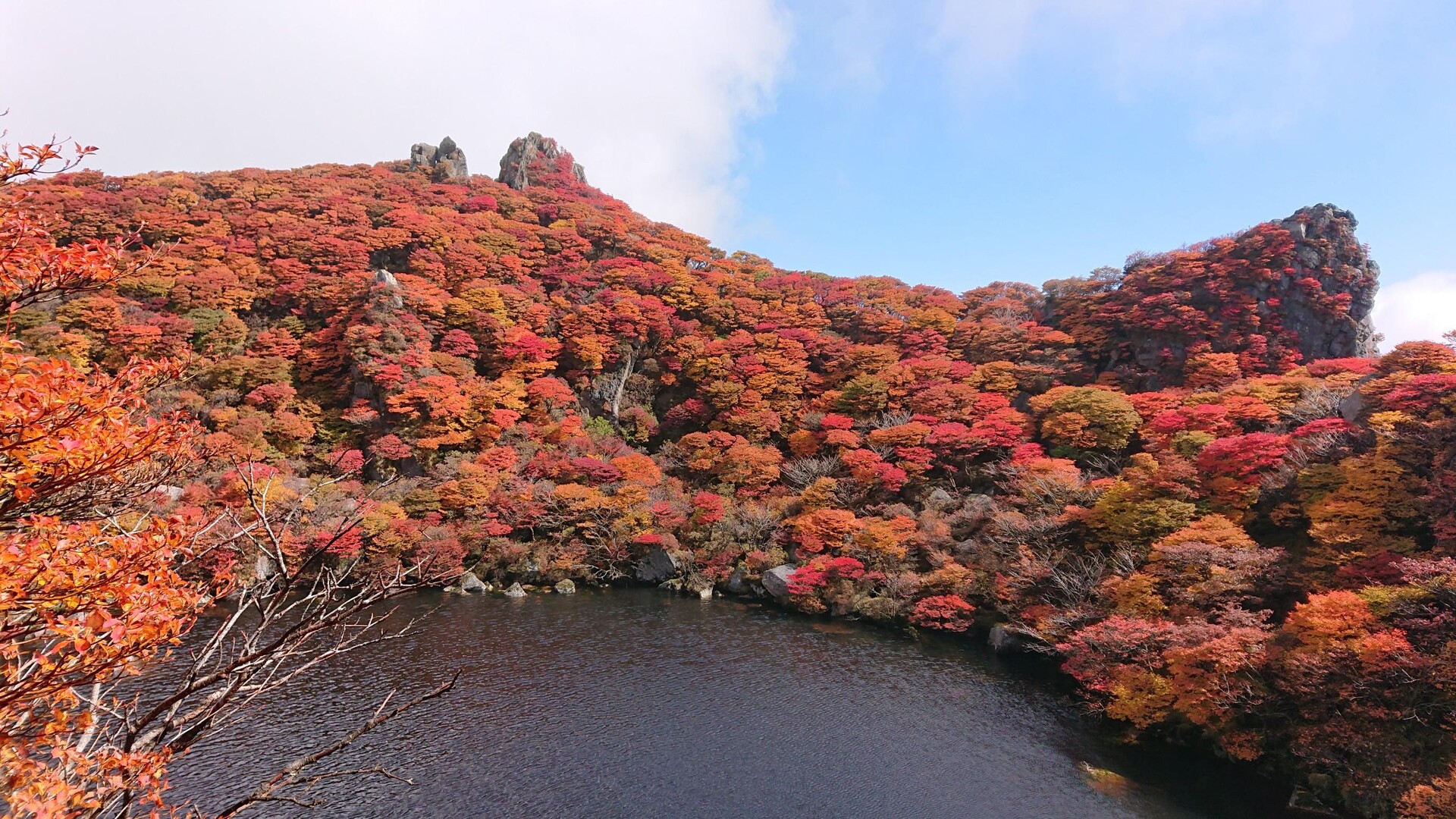 大船山の紅葉 / Sho OKさんの九重山（久住山）・大船山・星生山の活動データ | YAMAP / ヤマップ