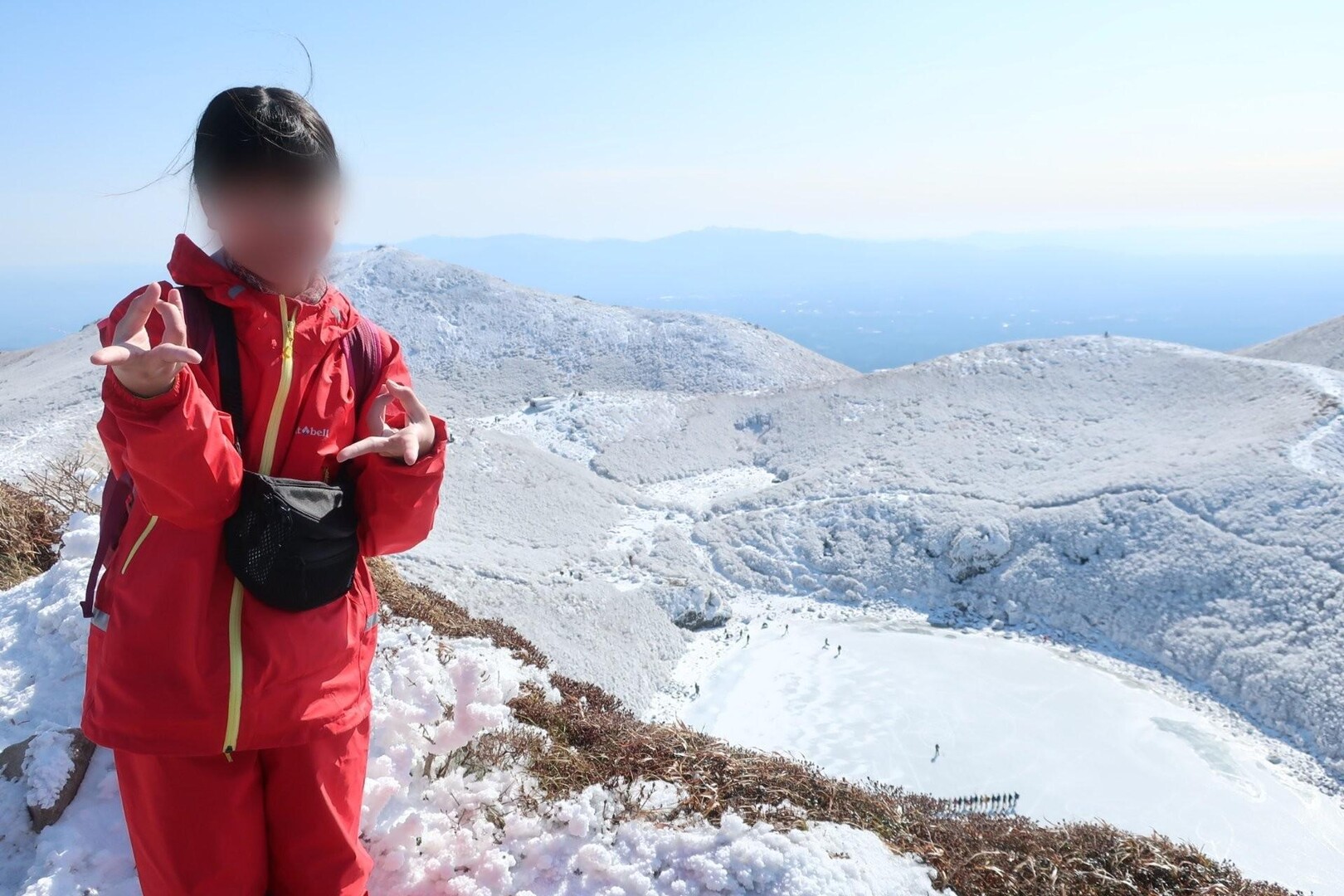 姪っ子冬山デビュー！ / あきさんの九重山（久住山）・大船山・星生山の活動データ | YAMAP / ヤマップ