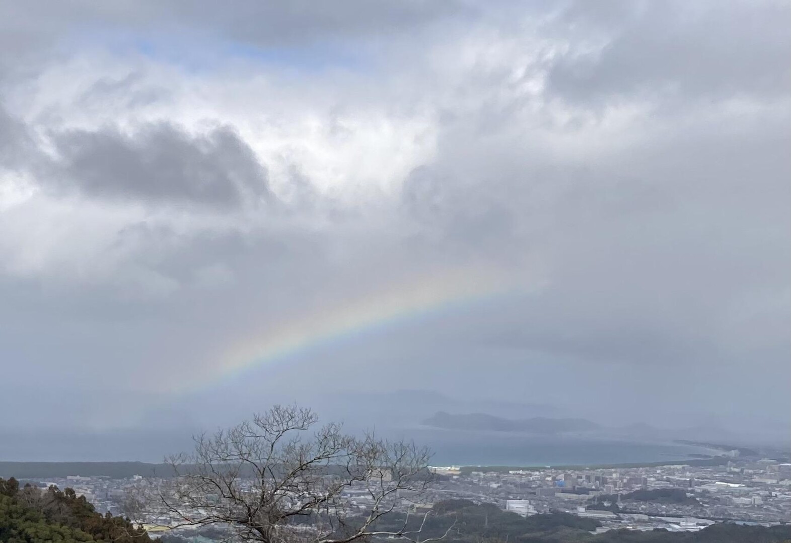 立花山初めての🌈を見れました / K子さんの立花山・三日月山・城ノ越山の活動データ | YAMAP / ヤマップ