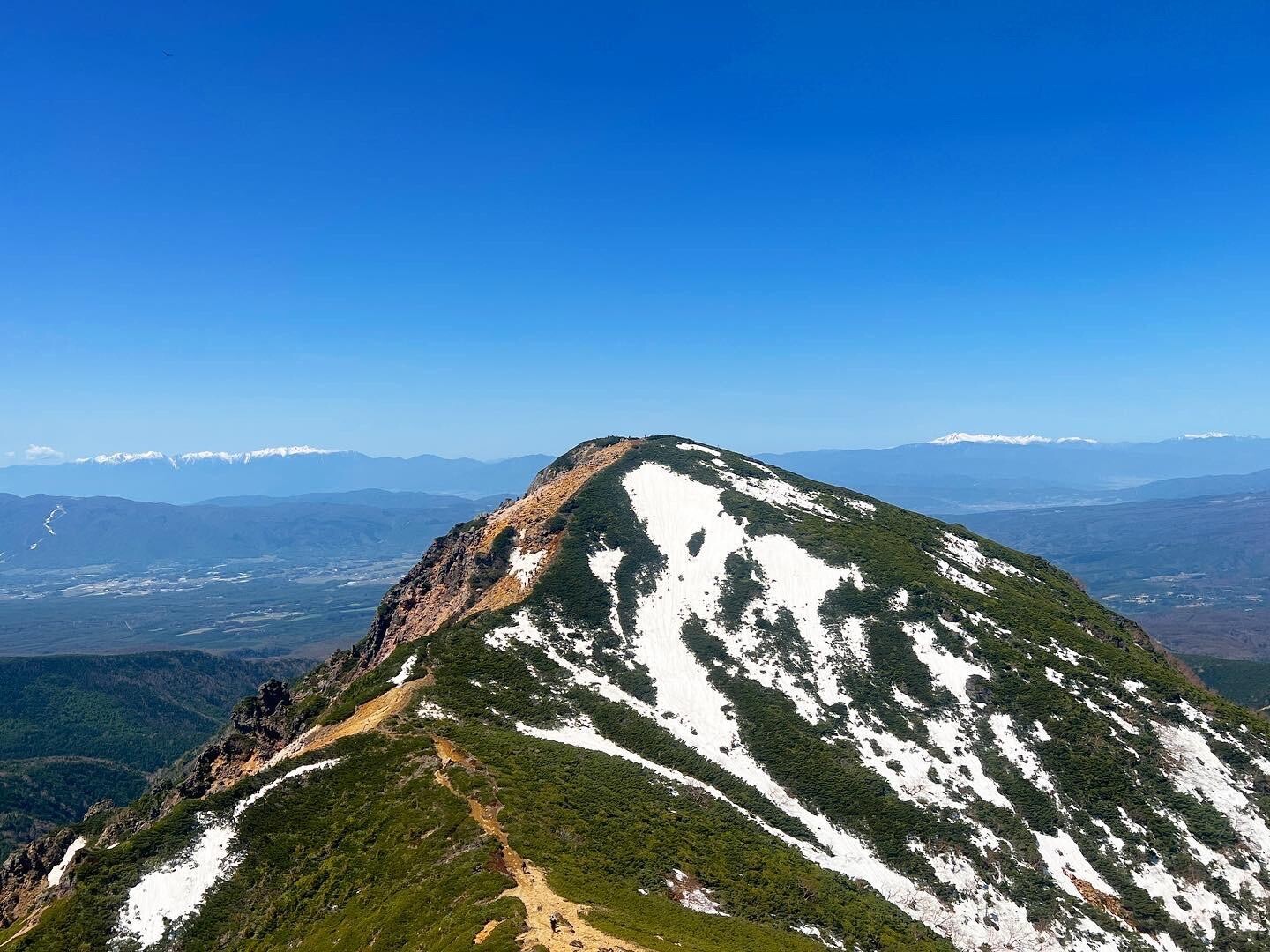 晴天！八ヶ岳、西天狗岳、東天狗岳登山。残雪の状況…。 / aryuaryuさんの八ヶ岳（赤岳・硫黄岳・天狗岳）の活動データ | YAMAP / ヤマップ