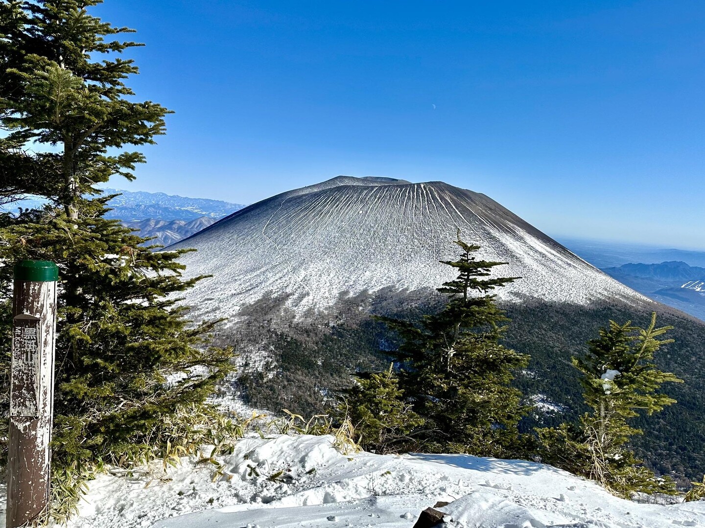 スノーハイク ️ガトーショコラの浅間山 / Beniさんの浅間山・黒斑山・篭ノ登山の活動データ | YAMAP / ヤマップ